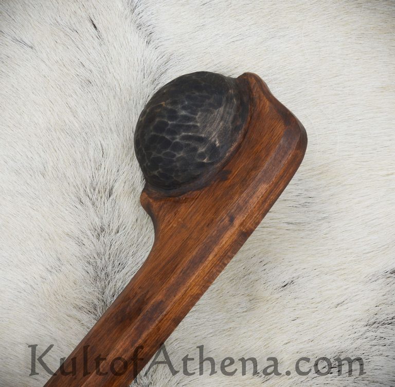 Native American Ball Club with Bear Handle