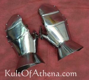 Plate Armor Gauntlets - Medieval Armored Gloves for Sale