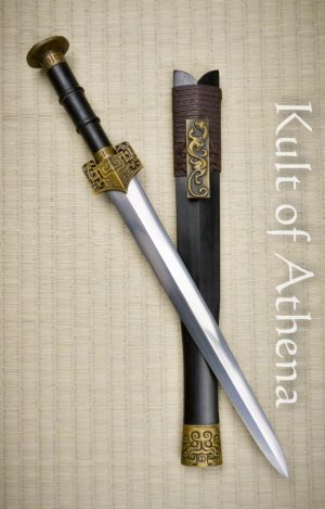 Iron Tiger Forge - Han Dynasty Jian Dagger - Kult of Athena