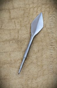 Narrow Diamond Bodkin Arrowhead - polished