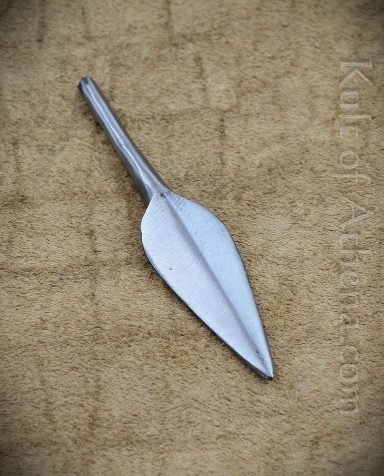 Curved Leafblade Arrowhead - polished