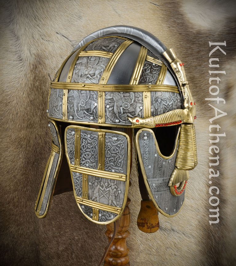 Sutton Hoo Deluxe Helm - 18 Gauge Steel