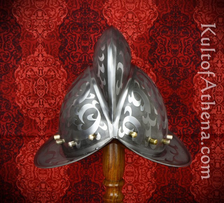 Etched Combed Morion - 18 Gauge Steel