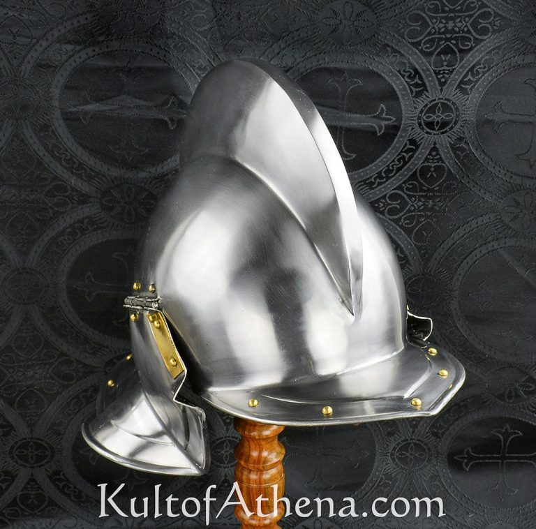 16th Century Burgonet with Falling Buffe Visor