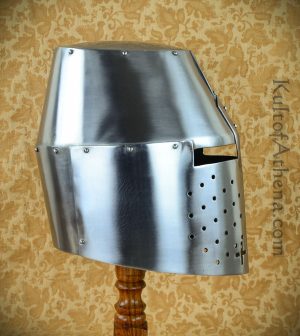 14th Century Great Helm - 20 Gauge Steel