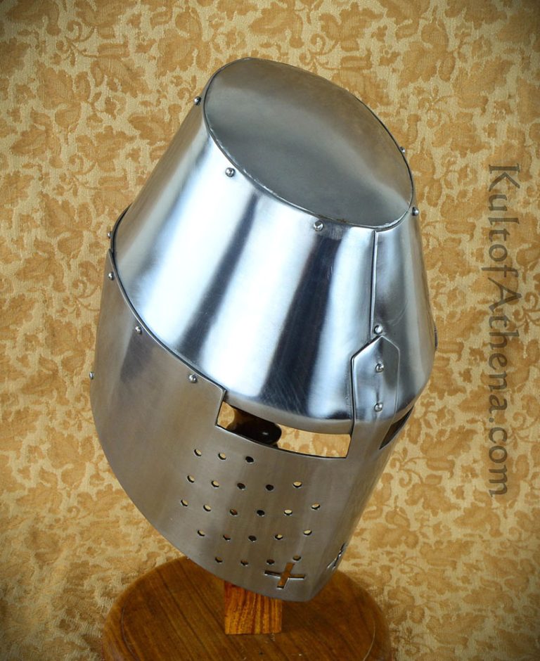 14th Century Great Helm - 20 Gauge Steel