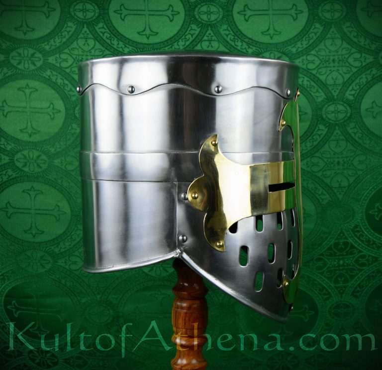 Crusader's Pot Helm - 18 Gauge