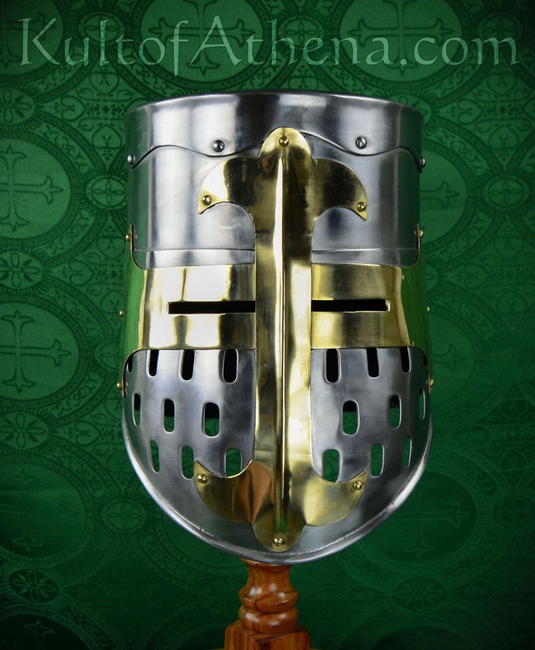 Crusader's Pot Helm - 18 Gauge