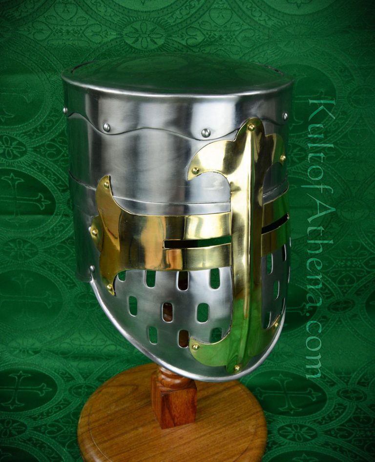 Crusader's Pot Helm - 18 Gauge