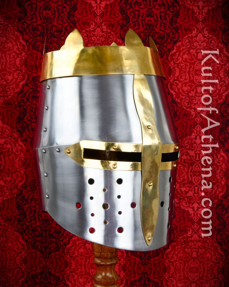 Medieval Helmets - Authentic Helms, Bascinets, Sallets & More