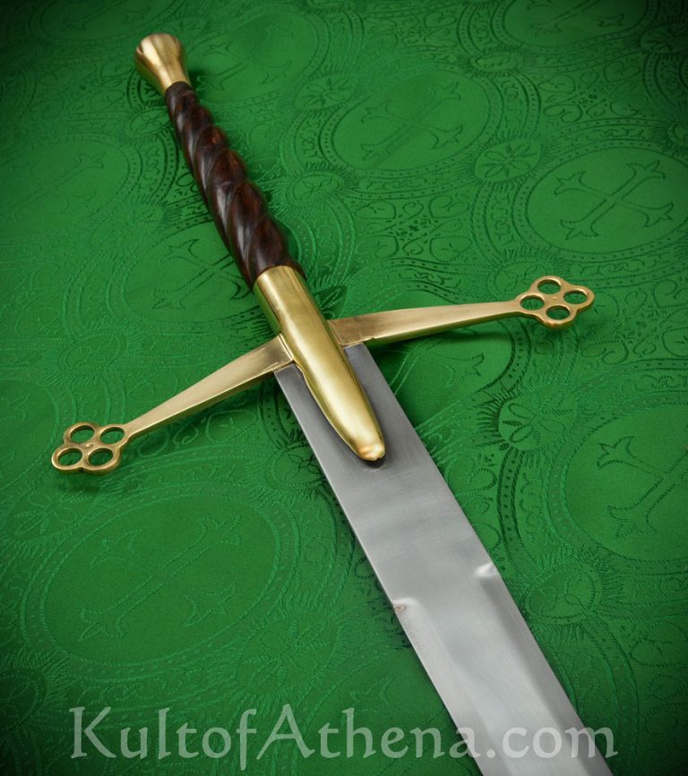 Claymore with Twisted Wood Grip