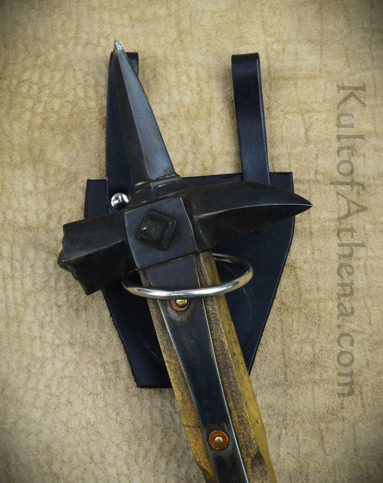 Axe or Mace Belt Frog - Double Strap