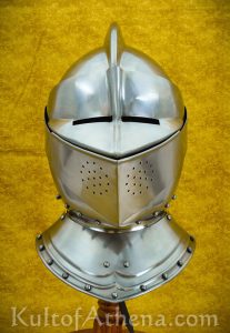 English Close Helm - 18 Gauge