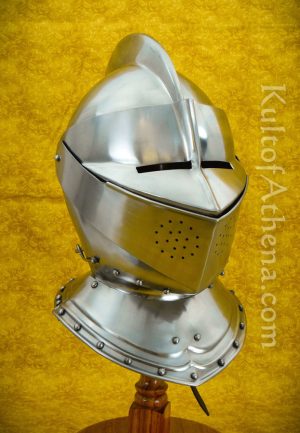 English Close Helm - 18 Gauge