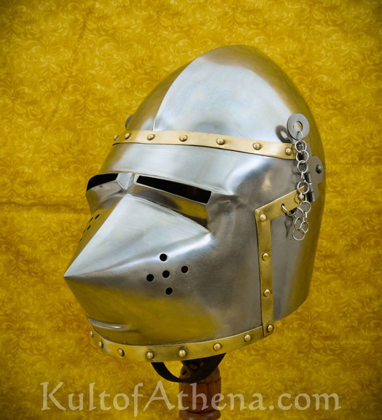 Pig-Faced Bascinet - 18 Gauge