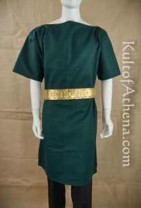 Wool Roman Tunic - Green