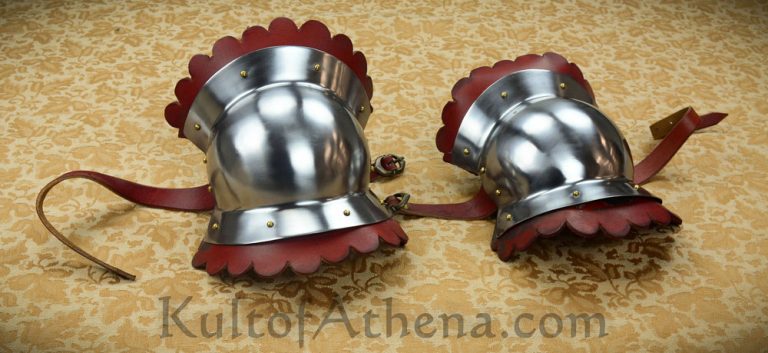 Poleyn Set - Knee Armor - 18 Gauge