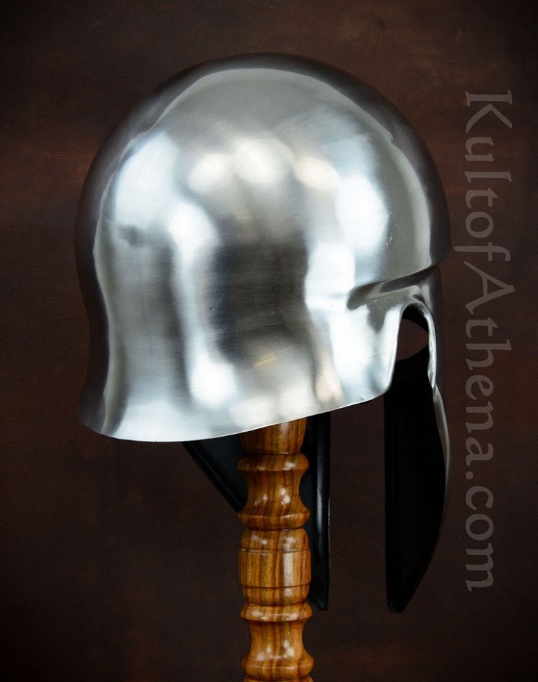 Steel Corinthian Helm - 18 Gauge