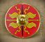 Roman Parma Shield - Red