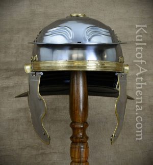 Roman Imperial Gallic ''F'' Sisak Helm - 18 Gauge