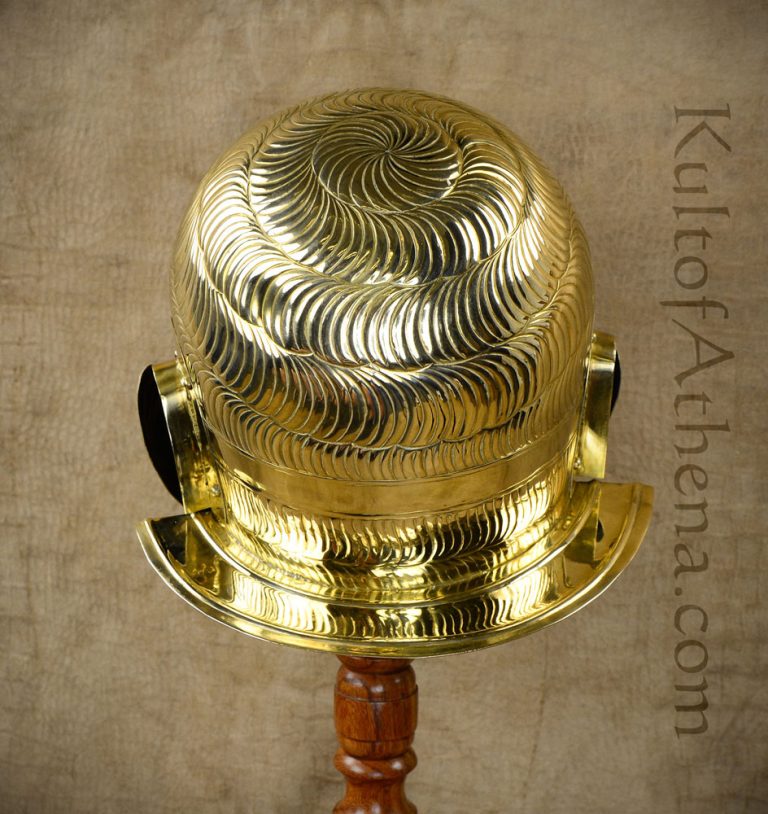 1st Century Embossed Roman Cavalryman's Helm - 20 Gauge