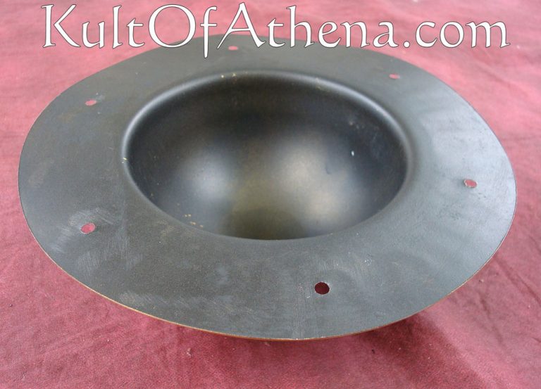 Round Brass Roman Shield Boss