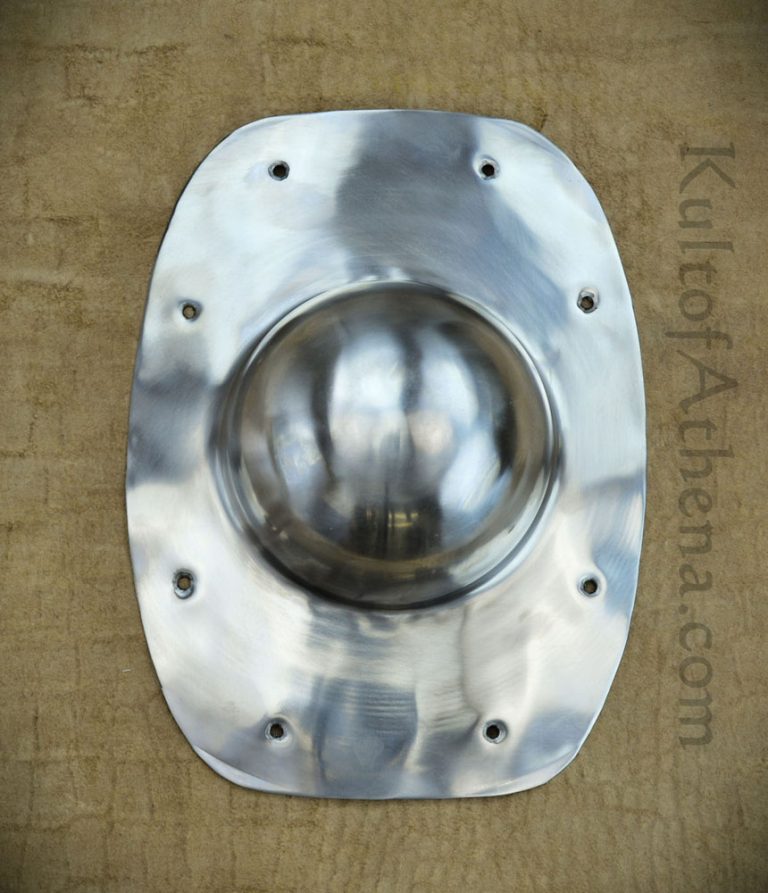 Rectangular Roman Shield Boss - 20 Gauge Steel