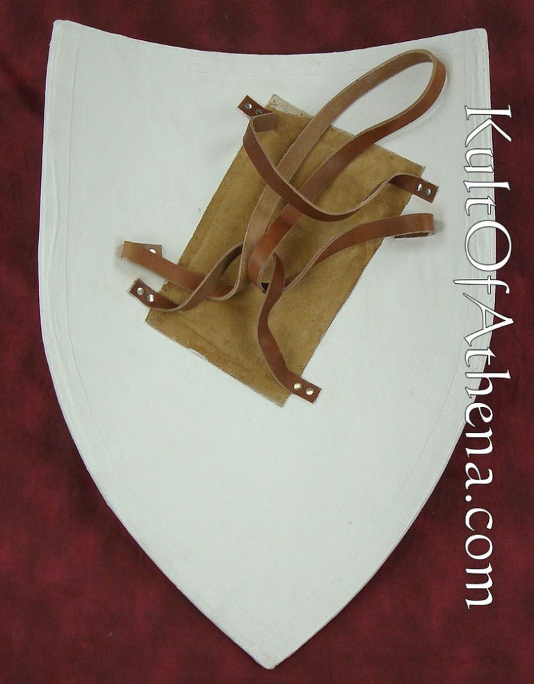 Medieval Wooden Heater Shield - Unpainted