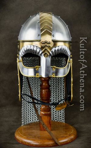 Viking Wolf Helm - 18 Gauge Steel