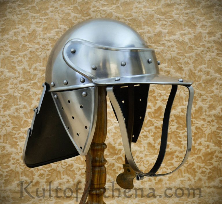 Lobster Tailed Pot Helm - 18 Gauge