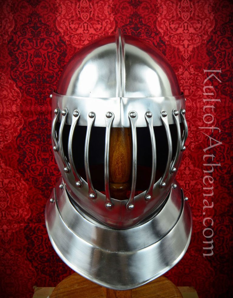 English Close Helm - 14 Gauge