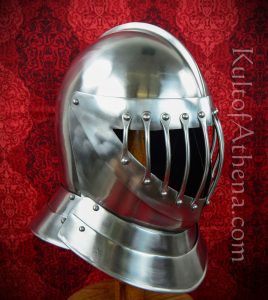 English Close Helm - 14 Gauge
