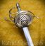 17th Century Pappenheimer Pierced Shell Guard Rapier