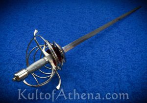 17th Century Swept Hilt Shell Guard Rapier