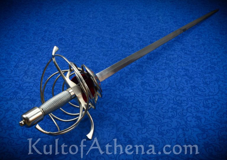 17th Century Swept Hilt Shell Guard Rapier