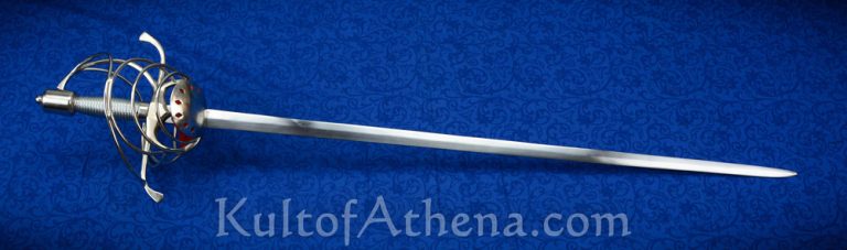17th Century Swept Hilt Shell Guard Rapier