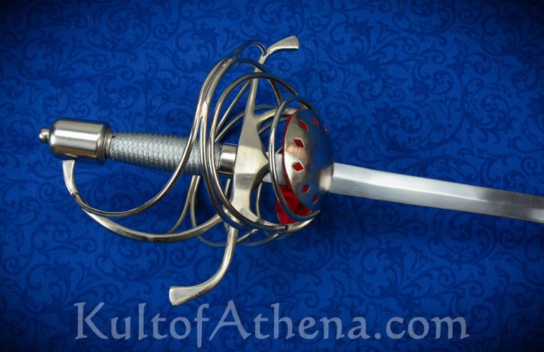 17th Century Swept Hilt Shell Guard Rapier