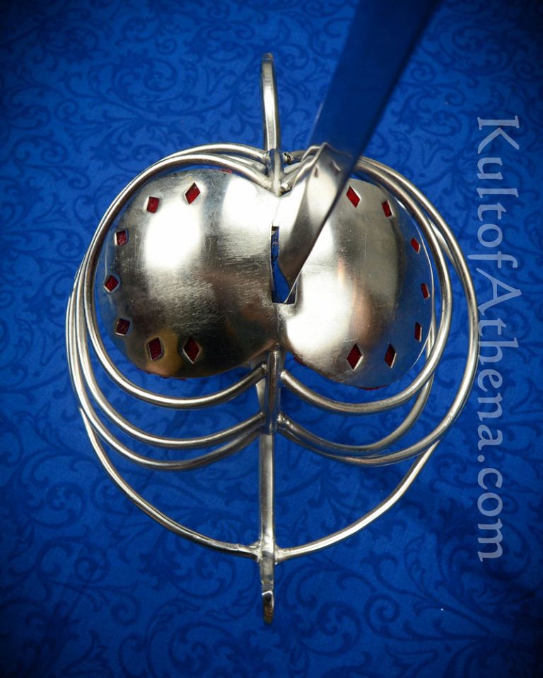 17th Century Swept Hilt Shell Guard Rapier