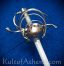 17th Century Swept Hilt Shell Guard Rapier