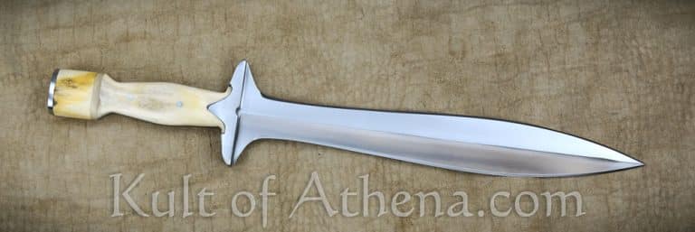 Devil's Edge - Greek Short Xiphos with Bone Hilt