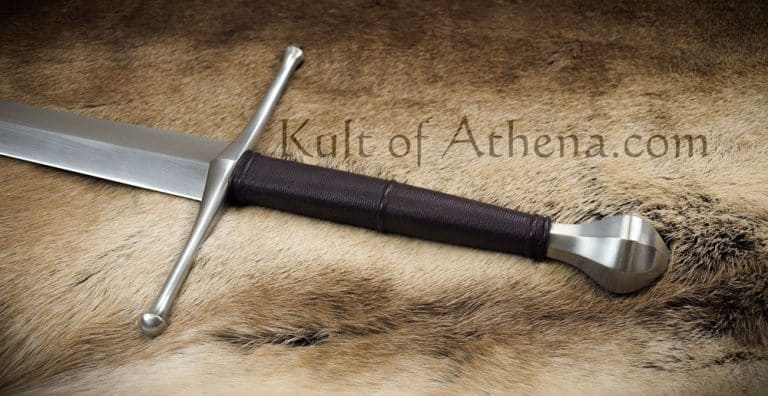 Albion Talhoffer Bastard Sword with Tapered Cylindrical Grip