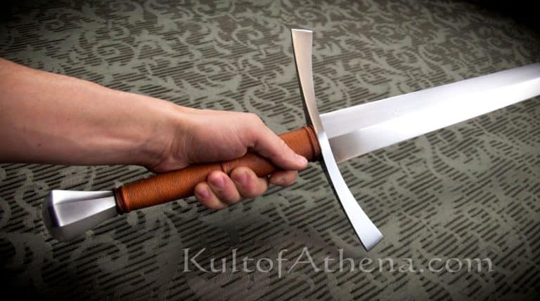 Albion Ringeck Medieval War Sword with Tapered Cylindrical Grip