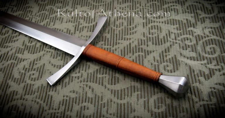 Albion Ringeck Medieval War Sword with Tapered Cylindrical Grip