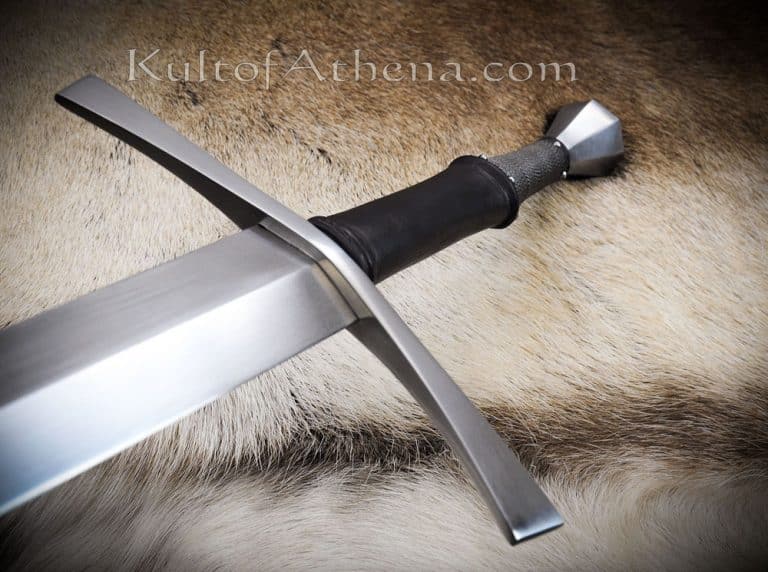 Albion Ringeck Medieval War Sword with Half-Wire Wrap Grip