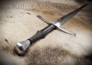 Albion Ringeck Medieval War Sword with Half-Wire Wrap Grip
