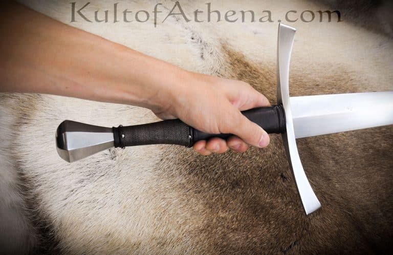 Albion Ringeck Medieval War Sword with Half-Wire Wrap Grip