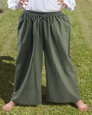 Draw String Pants - Khaki