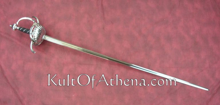 Cold Steel Ribbed Shell Swept Hilt Rapier