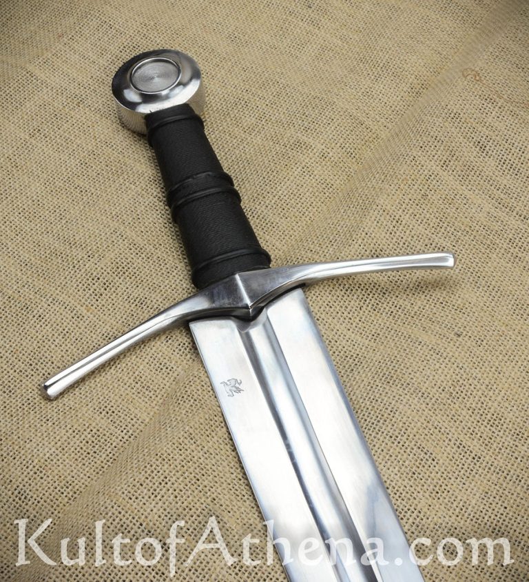 Darksword Medieval Knight Sword - Black with Integrated Sword Belt - 28 ...