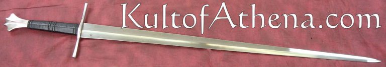 Darksword Armory Two Handed Gothic Sword with Integrated Sword Belt